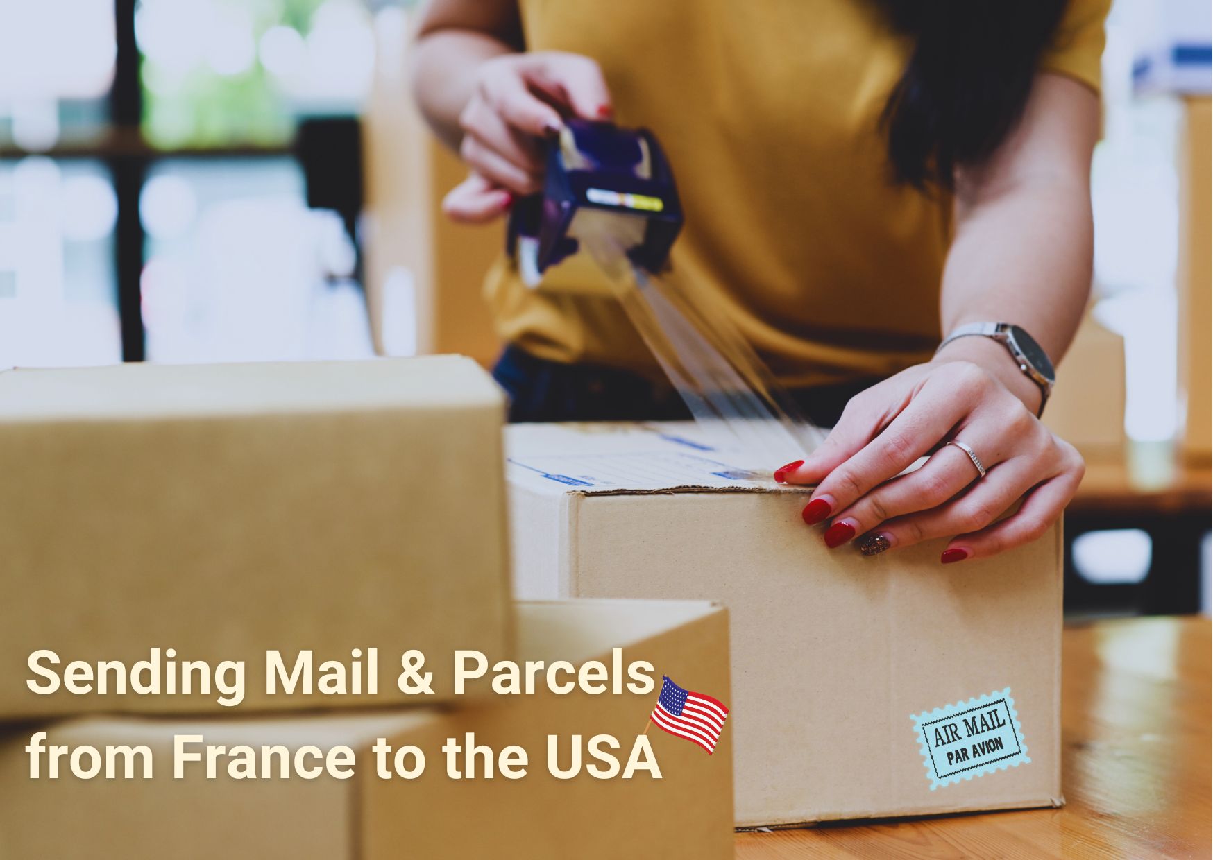 Sending parcels from France to the USA